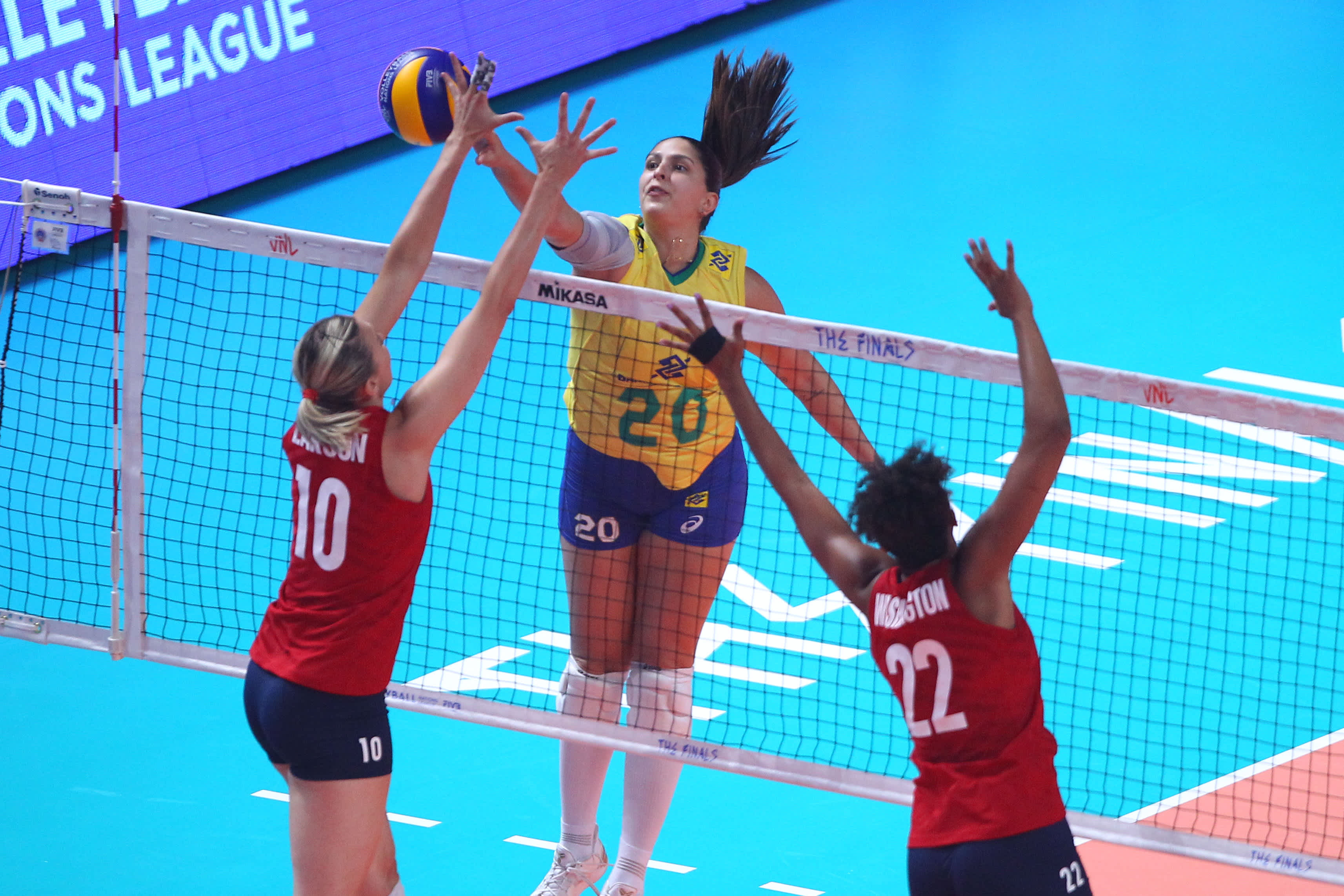 Brazil runners up of 2019 VNL