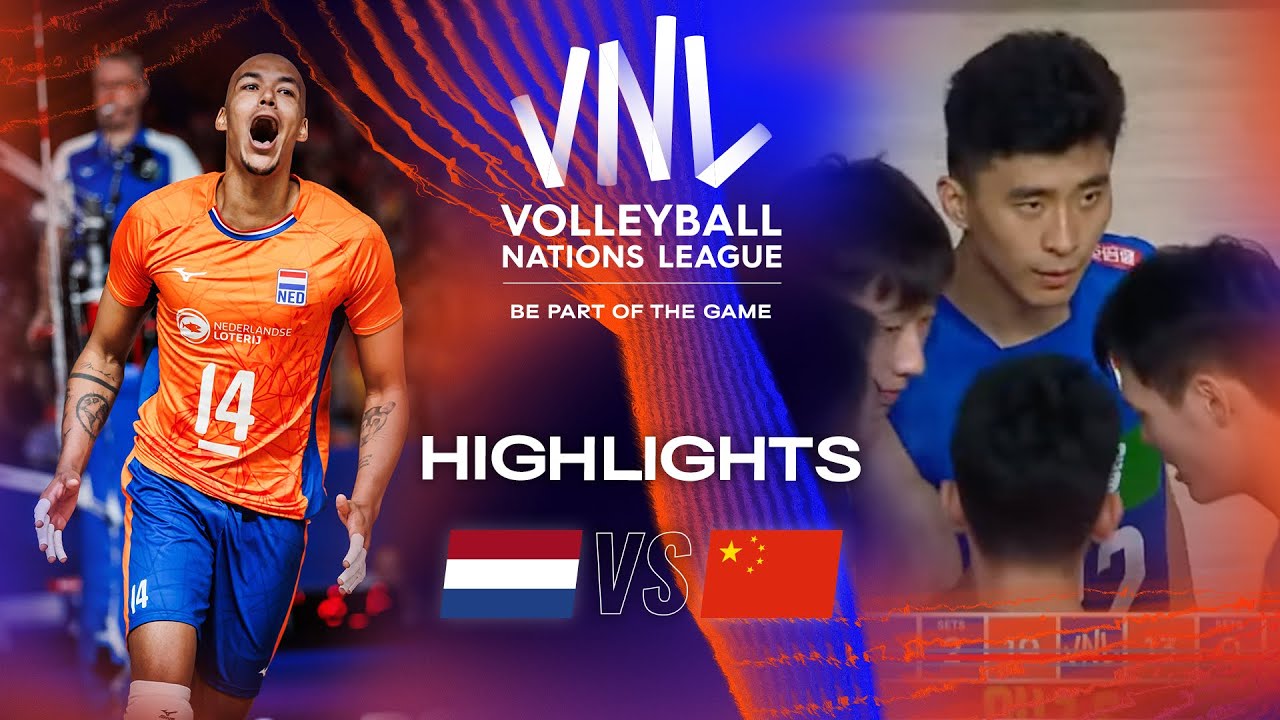 NED vs. CHN - Highlights Week 2 | Men's VNL 2023