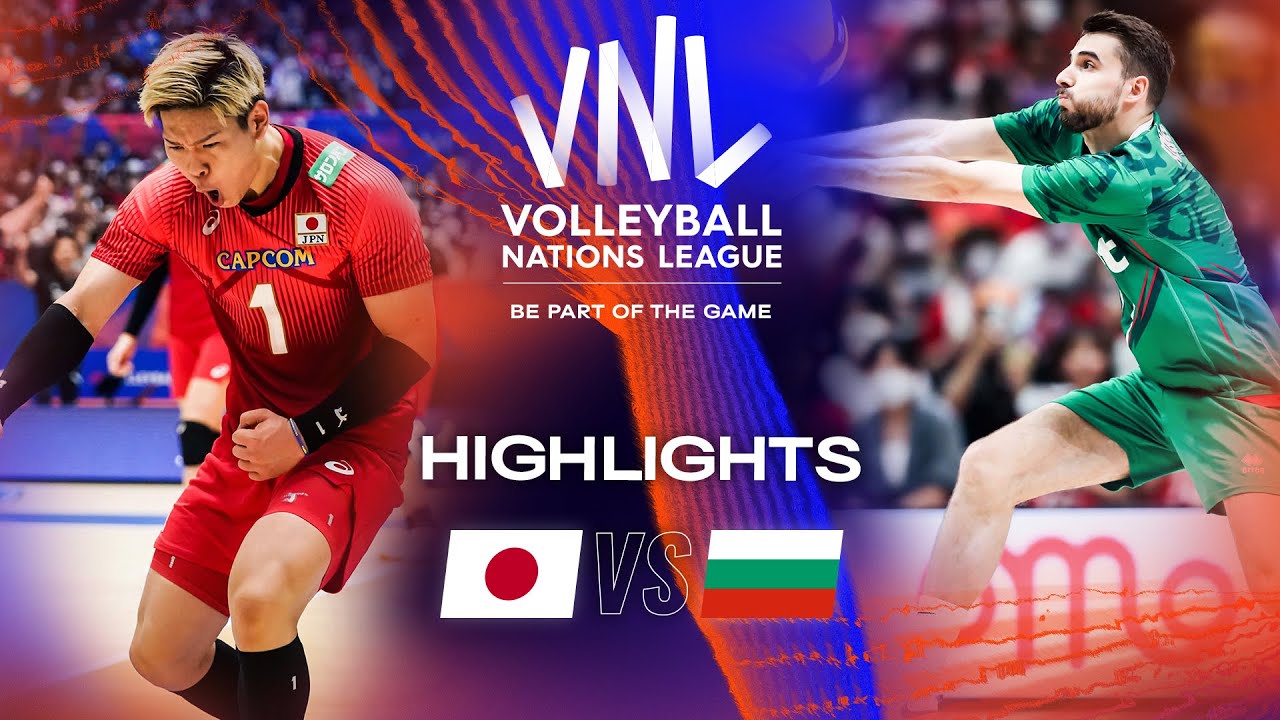 JPN vs. BUL - Highlights Week 1 | Men's VNL 2023