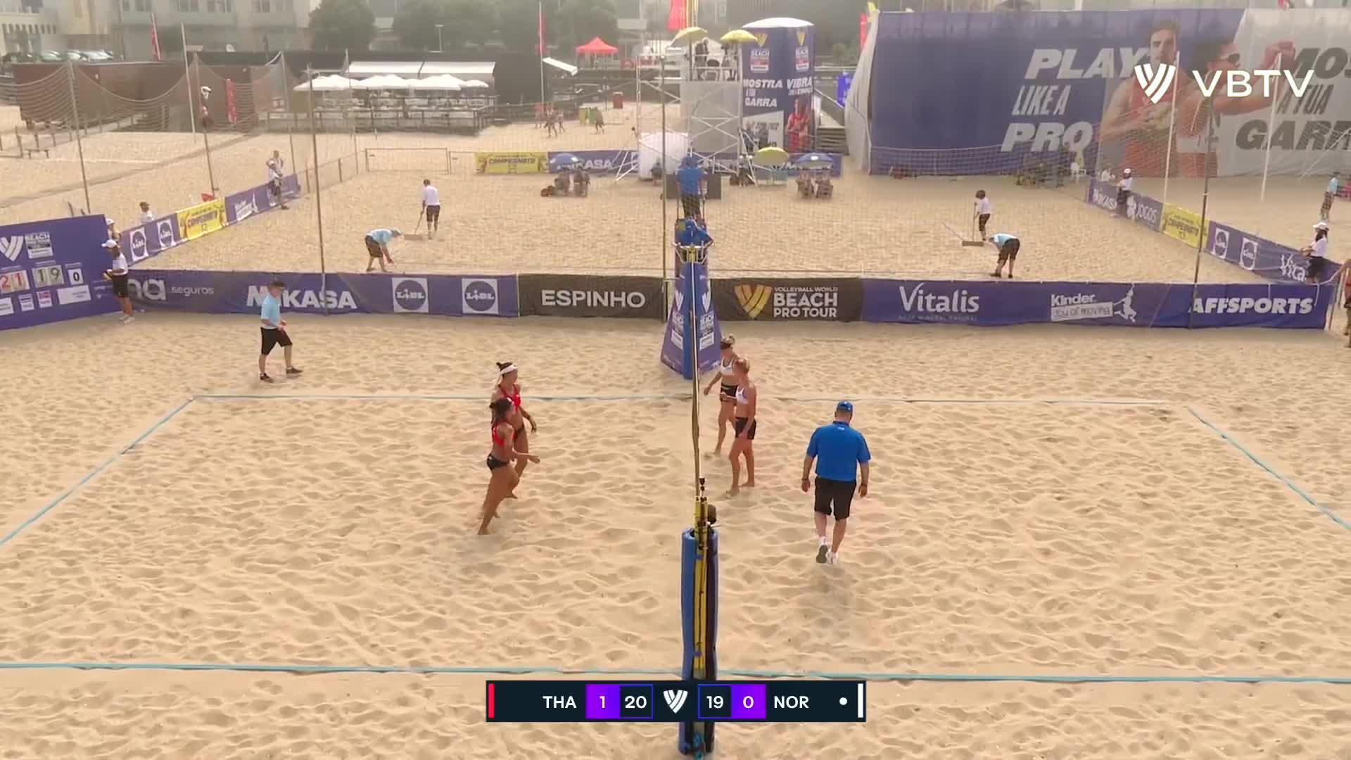 Naraphornrapat Worapeerachayakorn vs. Helland-Hansen Olimstad - Beach ...