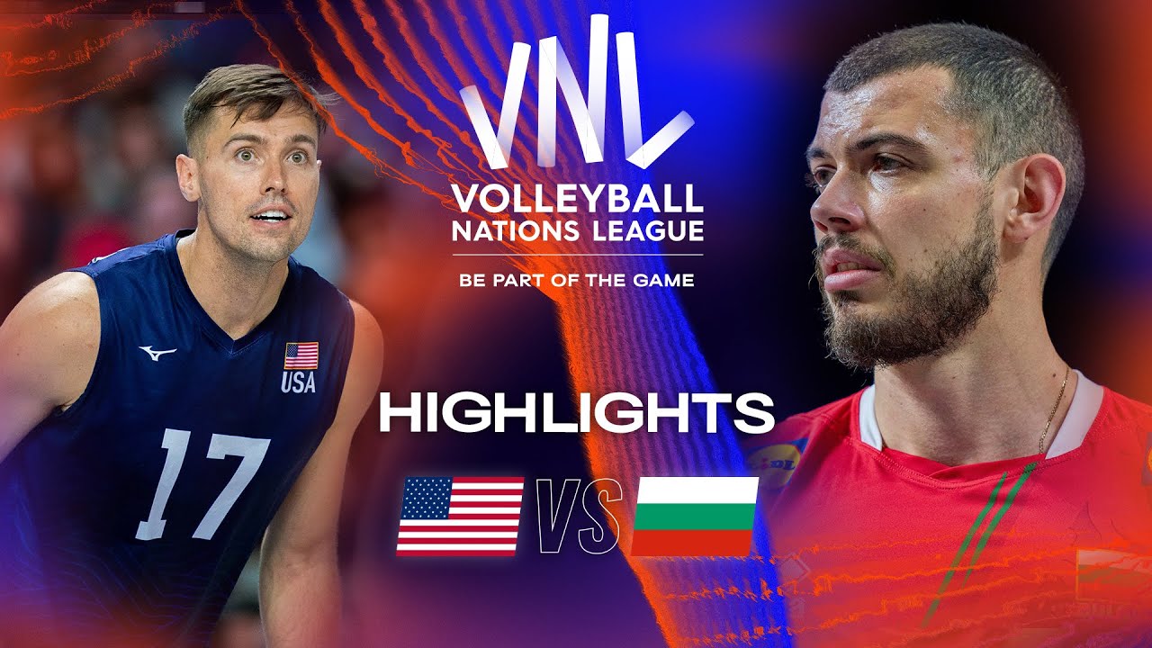 USA vs. BUL - Highlights Week 3 | Men's VNL 2023