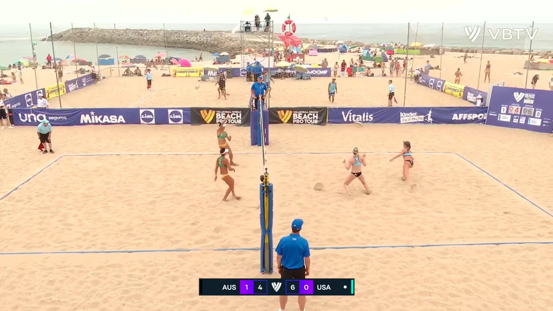 Taliqua Clancy Successful Attacks Leader in Clancy Mariafe vs. Day Simo ...