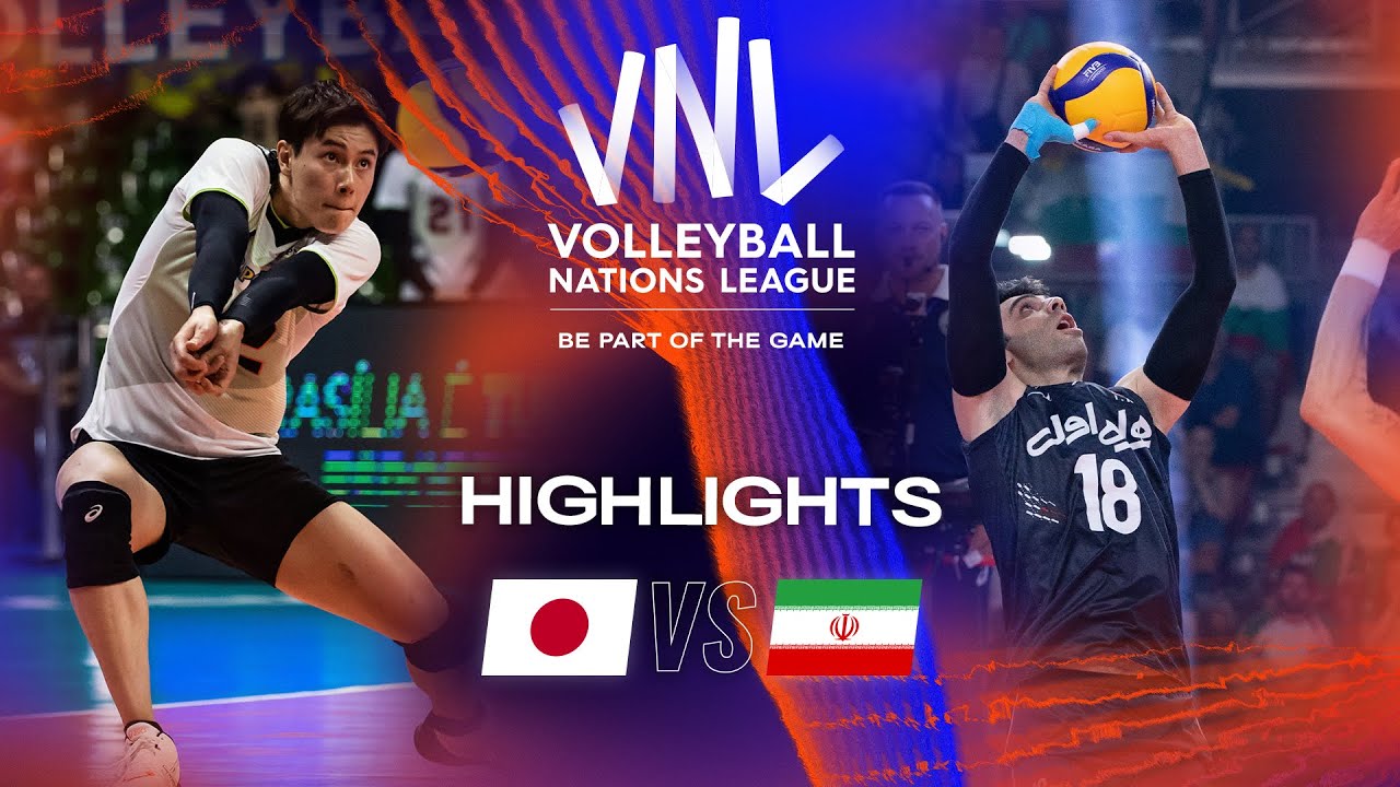 JPN vs. IRI - Highlights Week 1 | Men's VNL 2023