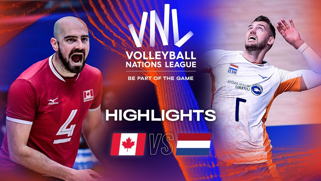 CAN vs. NED - Highlights Week 3 | Men's VNL 2023