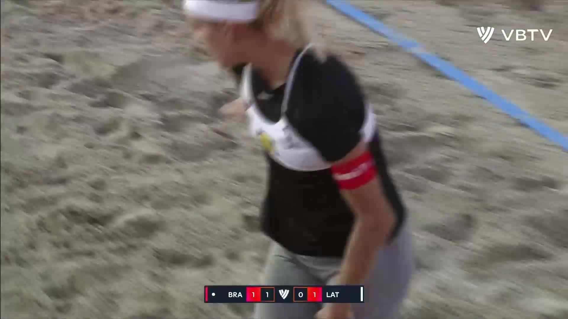 Barbara Seixas de Freitas Aces Leader in Kravcenoka Graudina vs ...