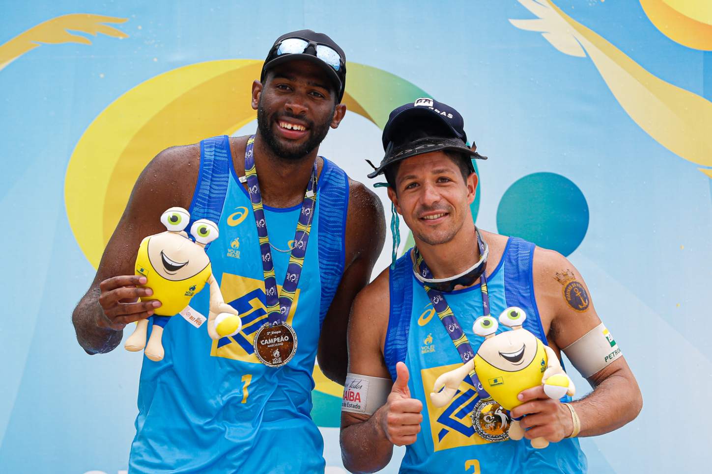 Evandro and Alvaro secure first title together in Brazil