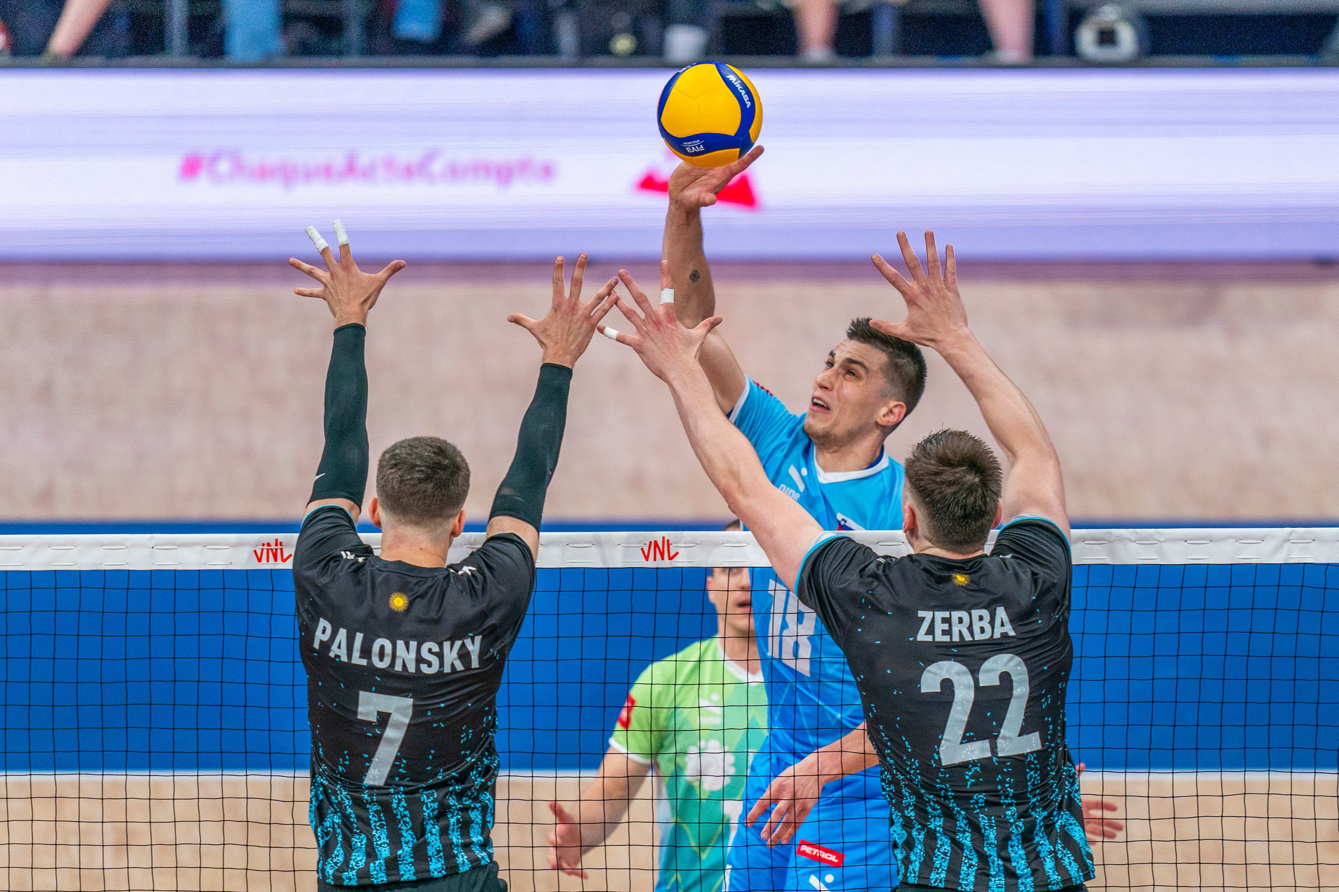 Cebulj fuels Slovenia to fourth VNL win