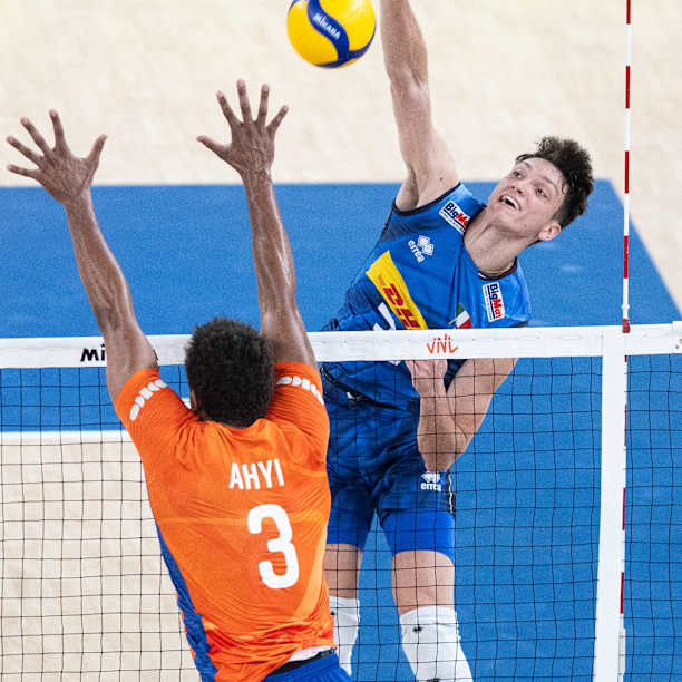 Porro Luca - Outside Hitter for Team Italy | VNL 2025