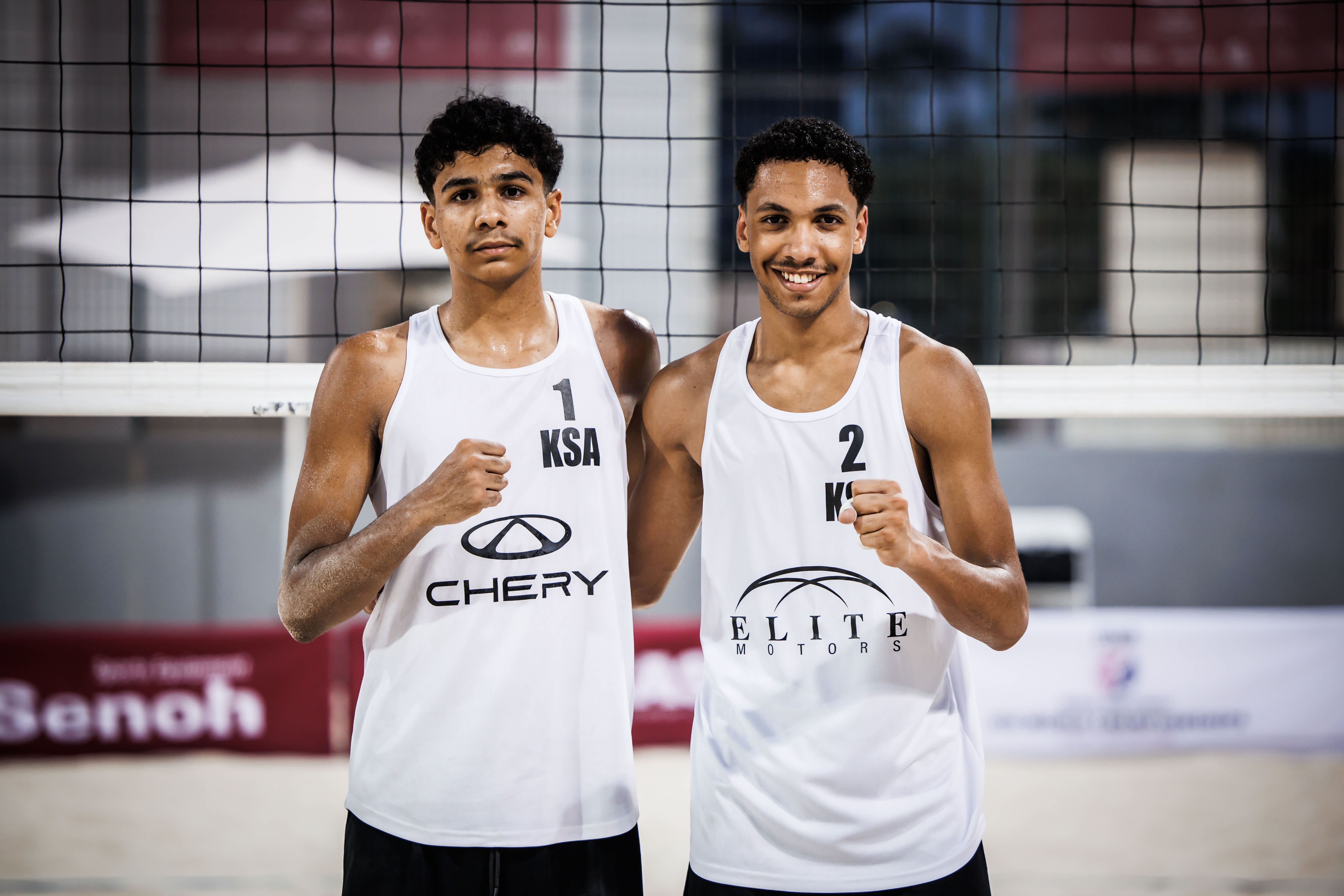 Trailblazing Saudi Arabian duo leaves a mark in Doha