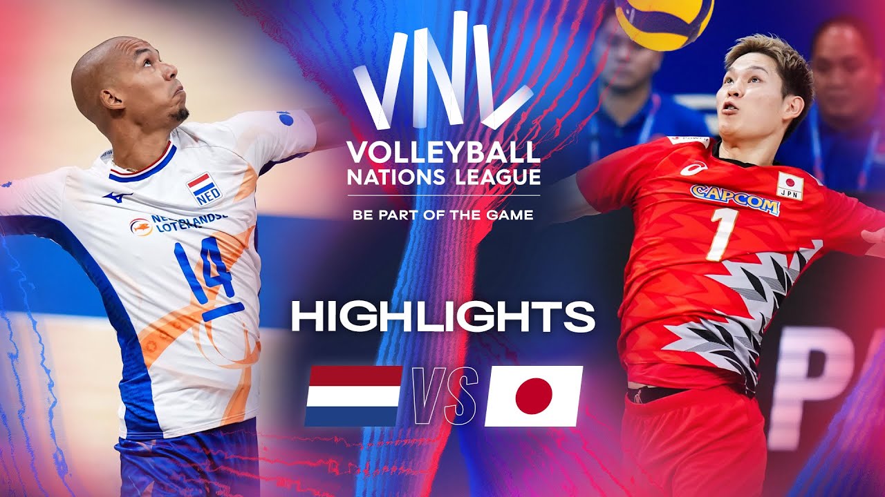 NED vs. JPN - Highlights | Week 3 | Men's VNL 2024
