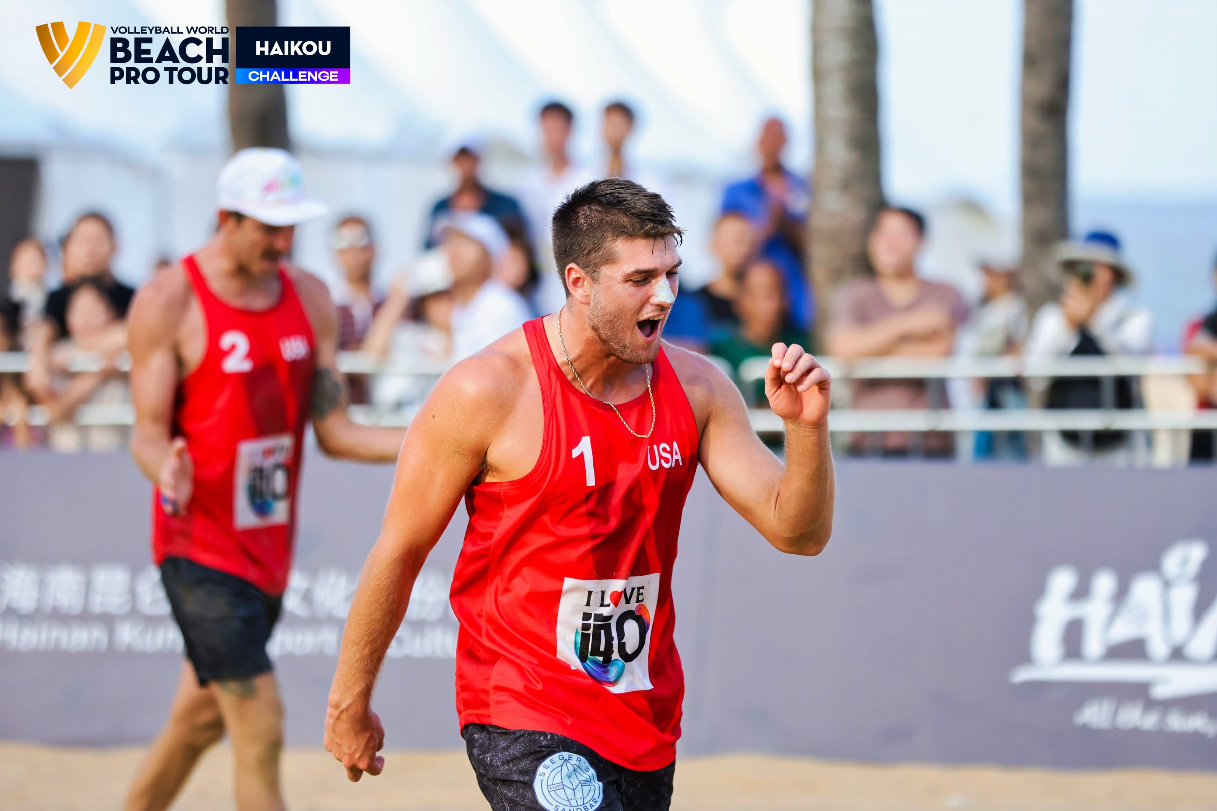 Cory & Caldwell go all the way in Haikou