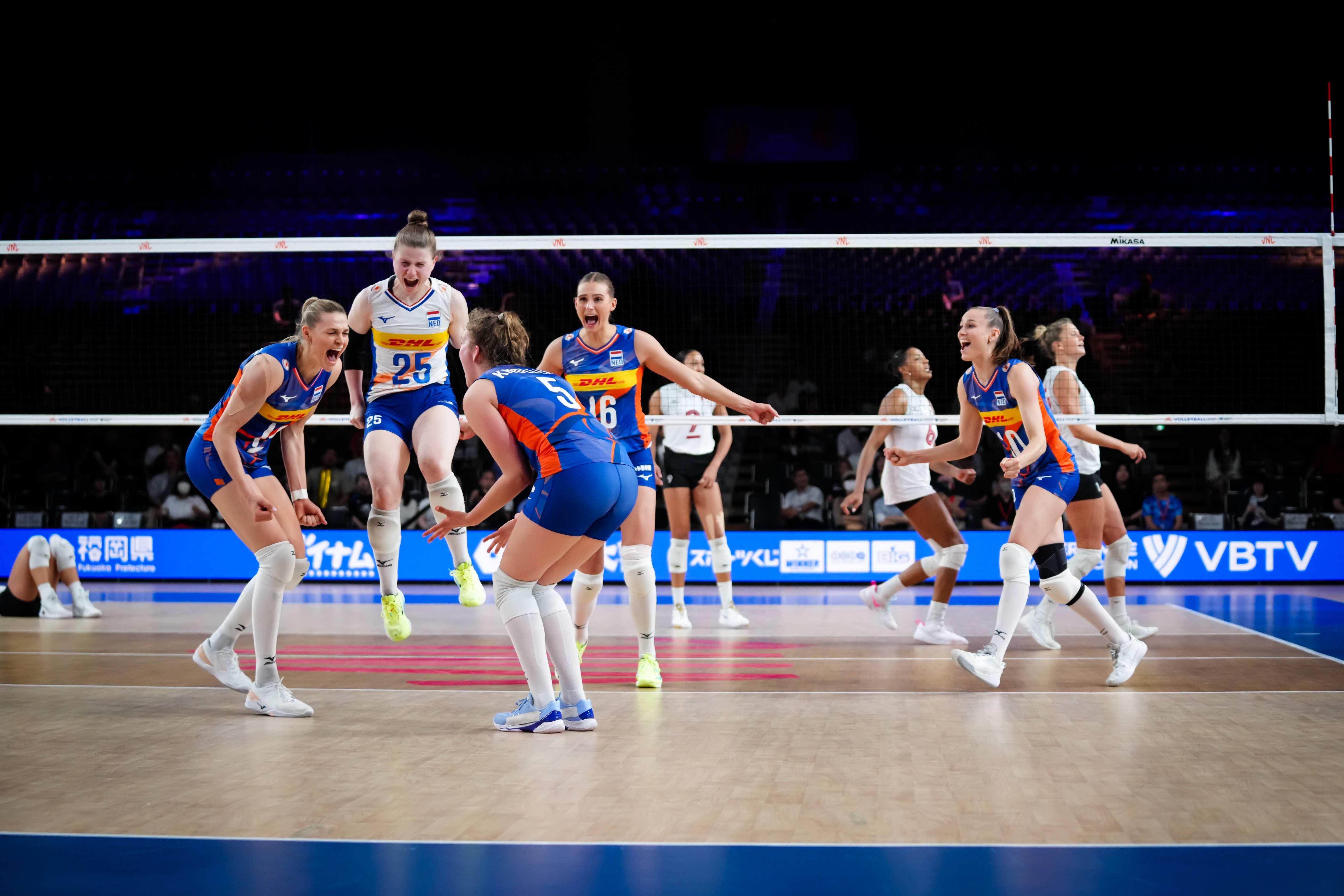 Netherlands shut out Canada in week’s big VNL match