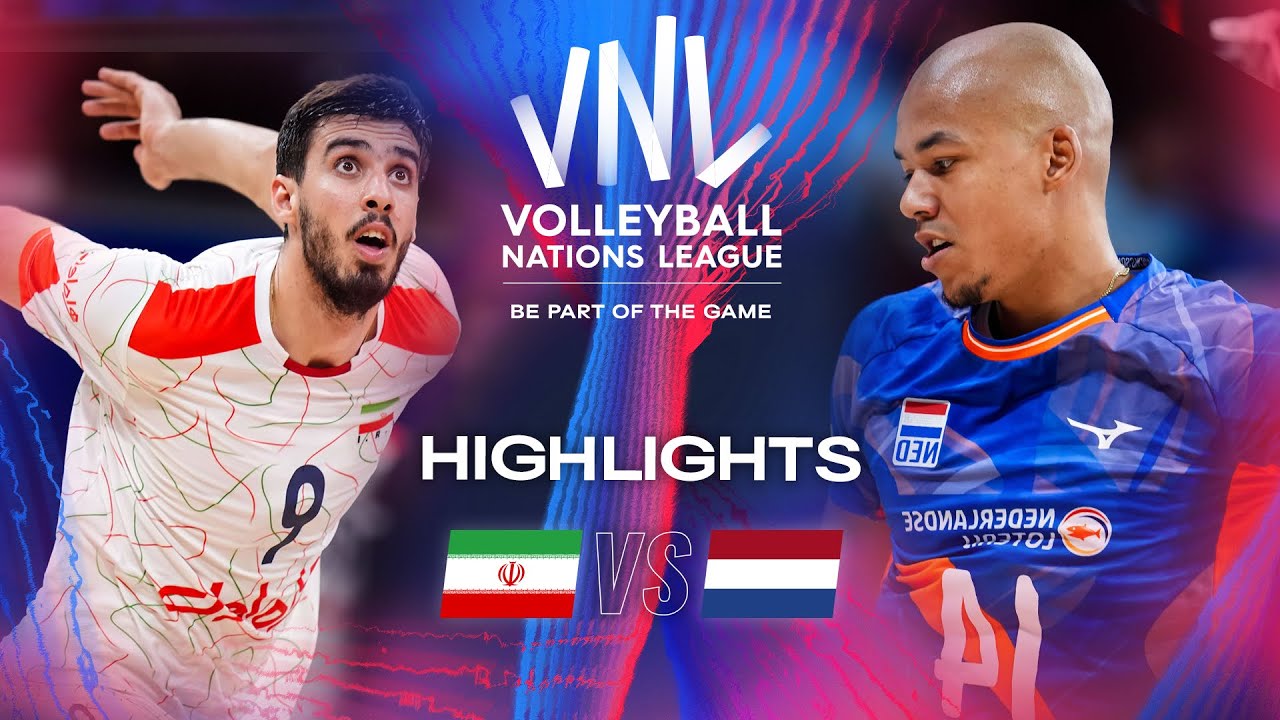 IRI vs. NED - Highlights | Week 3 | Men's VNL 2024