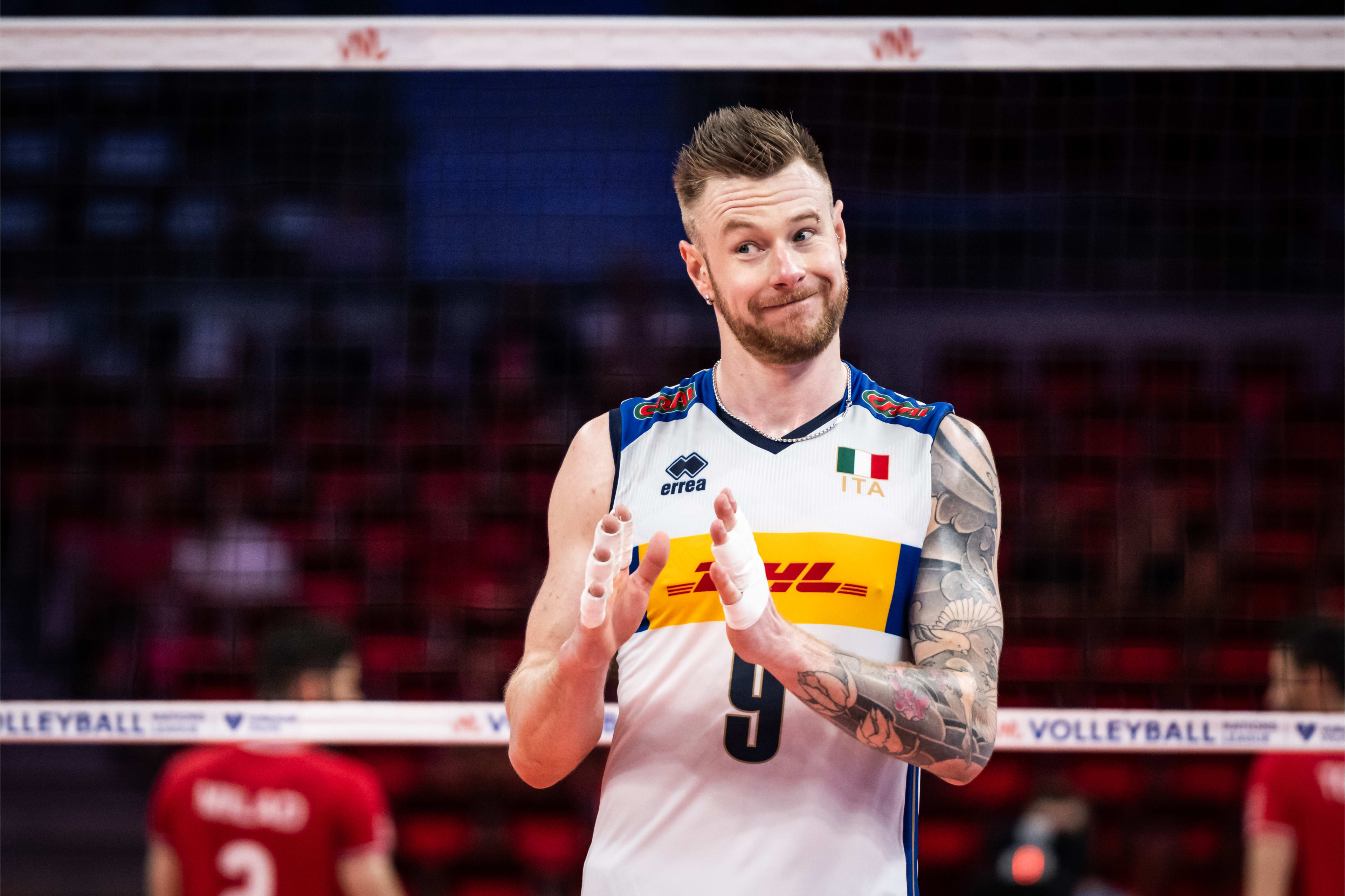 Italian star Zaytsev to give beach volleyball a try