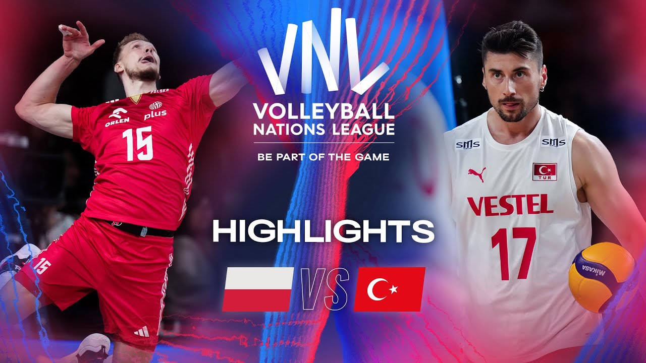 POL vs. TUR - Highlights | Week 2 | Men's VNL 2024