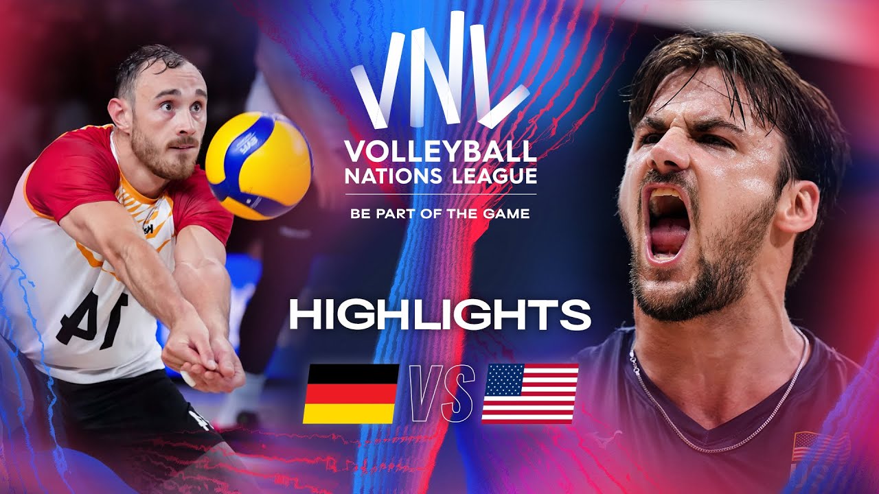 GER vs. USA - Highlights | Week 3 | Men's VNL 2024