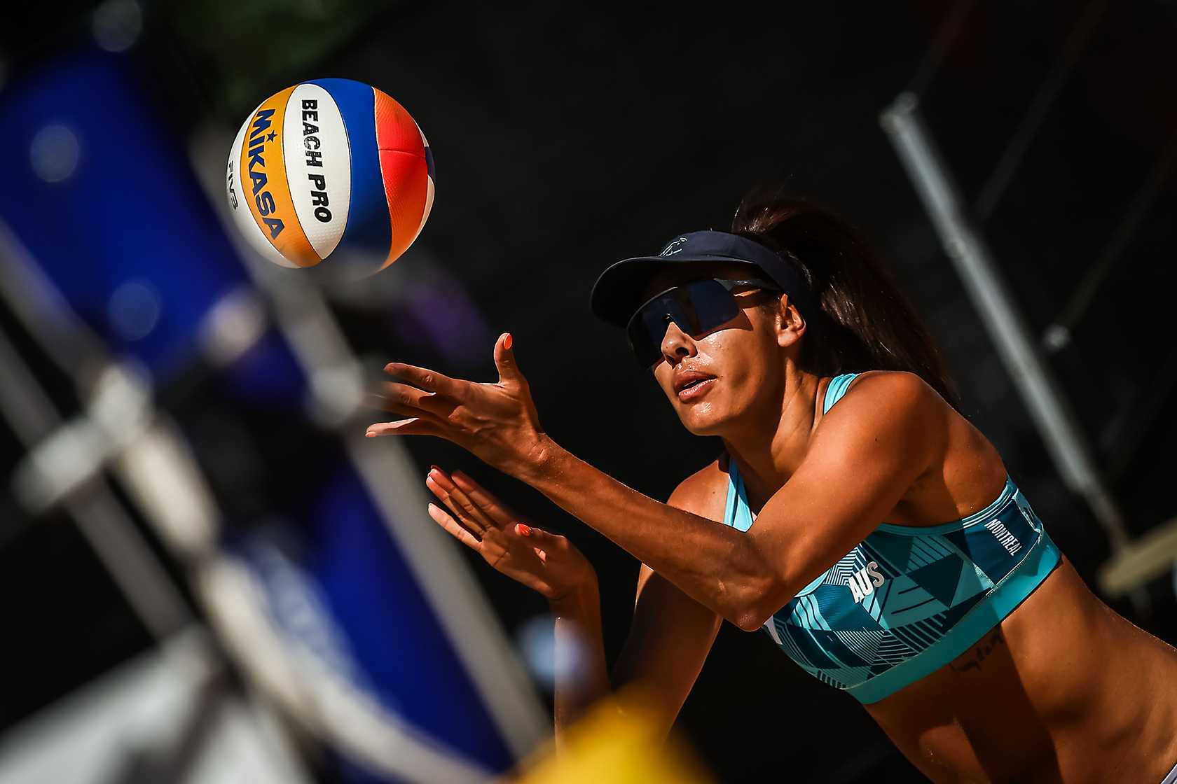 Olympic medalist Taliqua Clancy of Australia back to the Volleyball ...