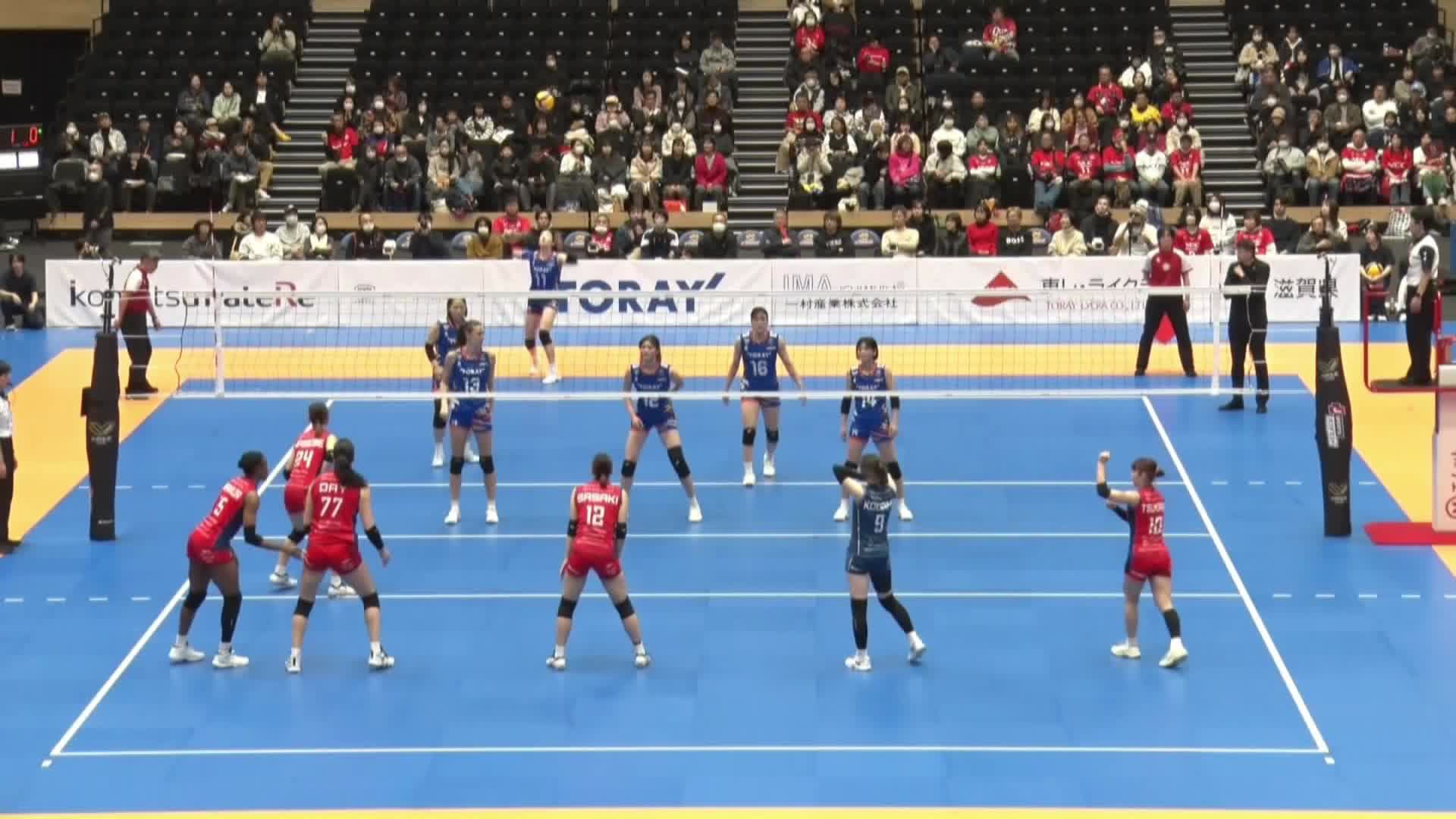 TORAY ARROWS SHIGA vs. NECR - Match Highlights