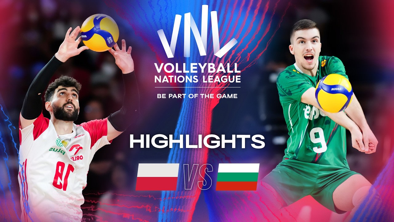 POL vs. BUL - Highlights | Week 2 | Men's VNL 2024