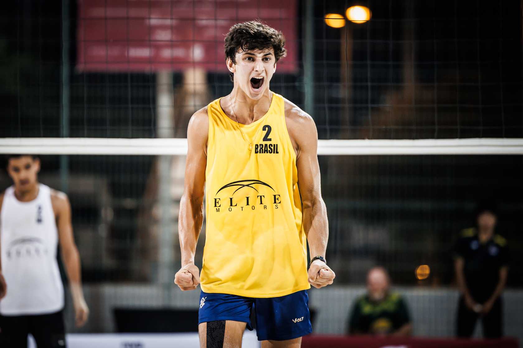Brazil’s Bruno Marques juggles between beach and indoor volleyball