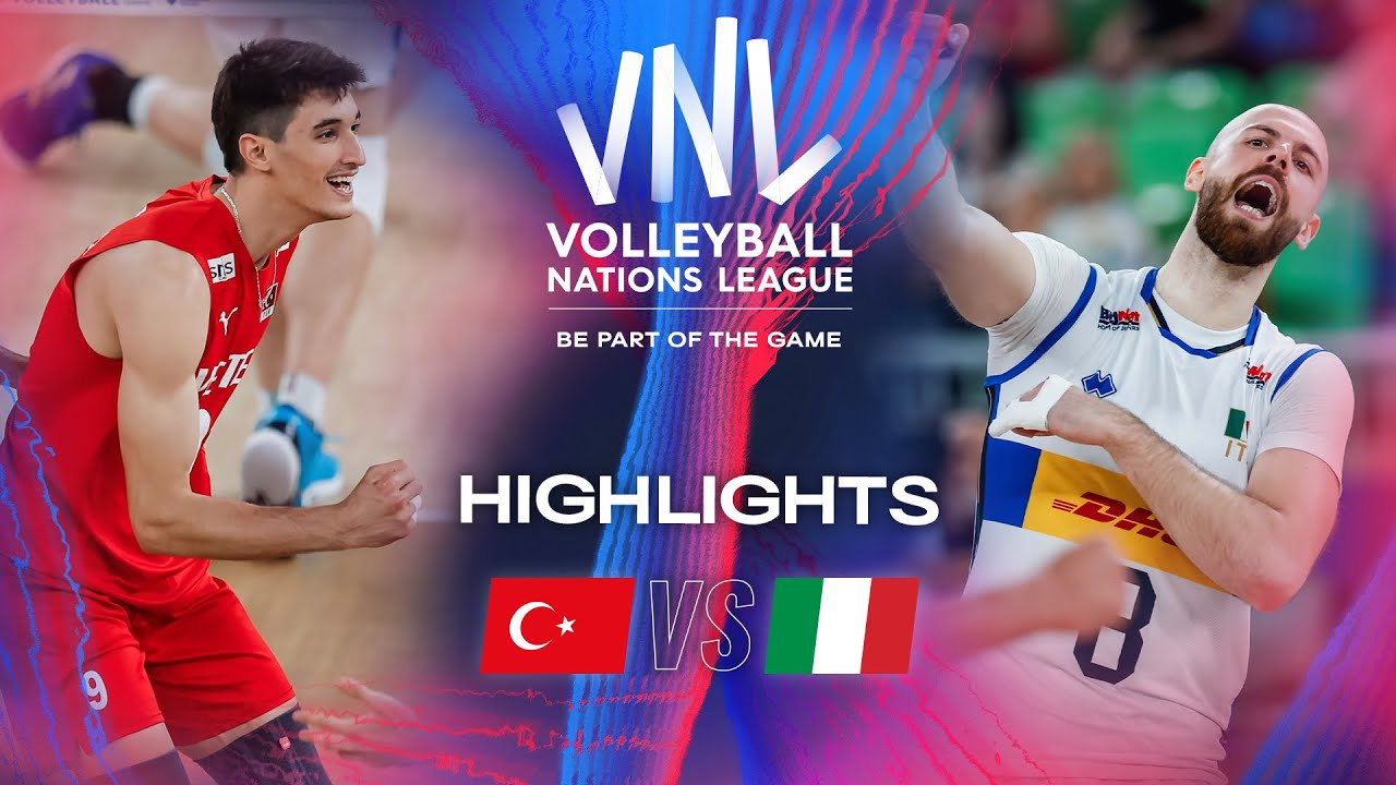 TUR vs. ITA - Highlights | Week 3 | Men's VNL 2024