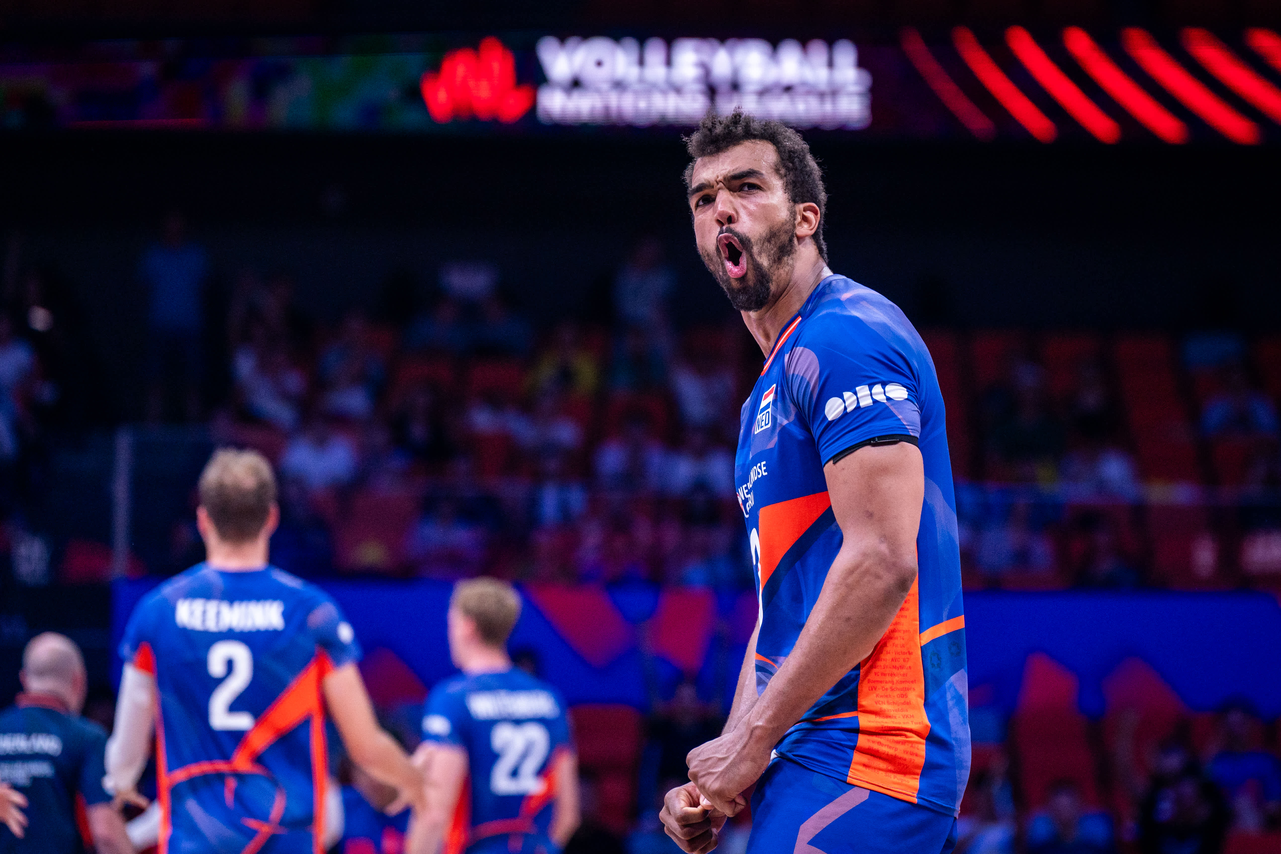 Way to step in, Ahyi! 31 points for first Dutch win in VNL 2025