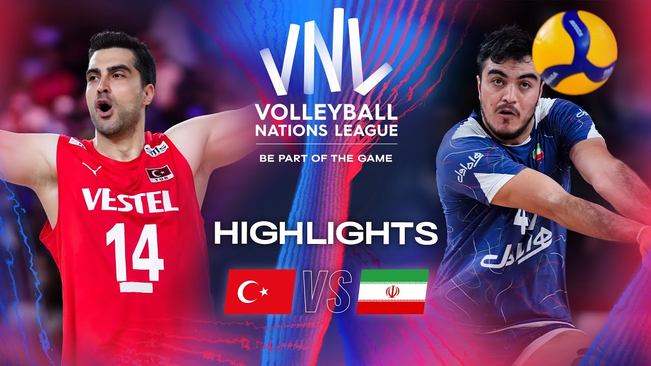 TUR vs. IRI - Highlights | Week 2 | Men's VNL 2024