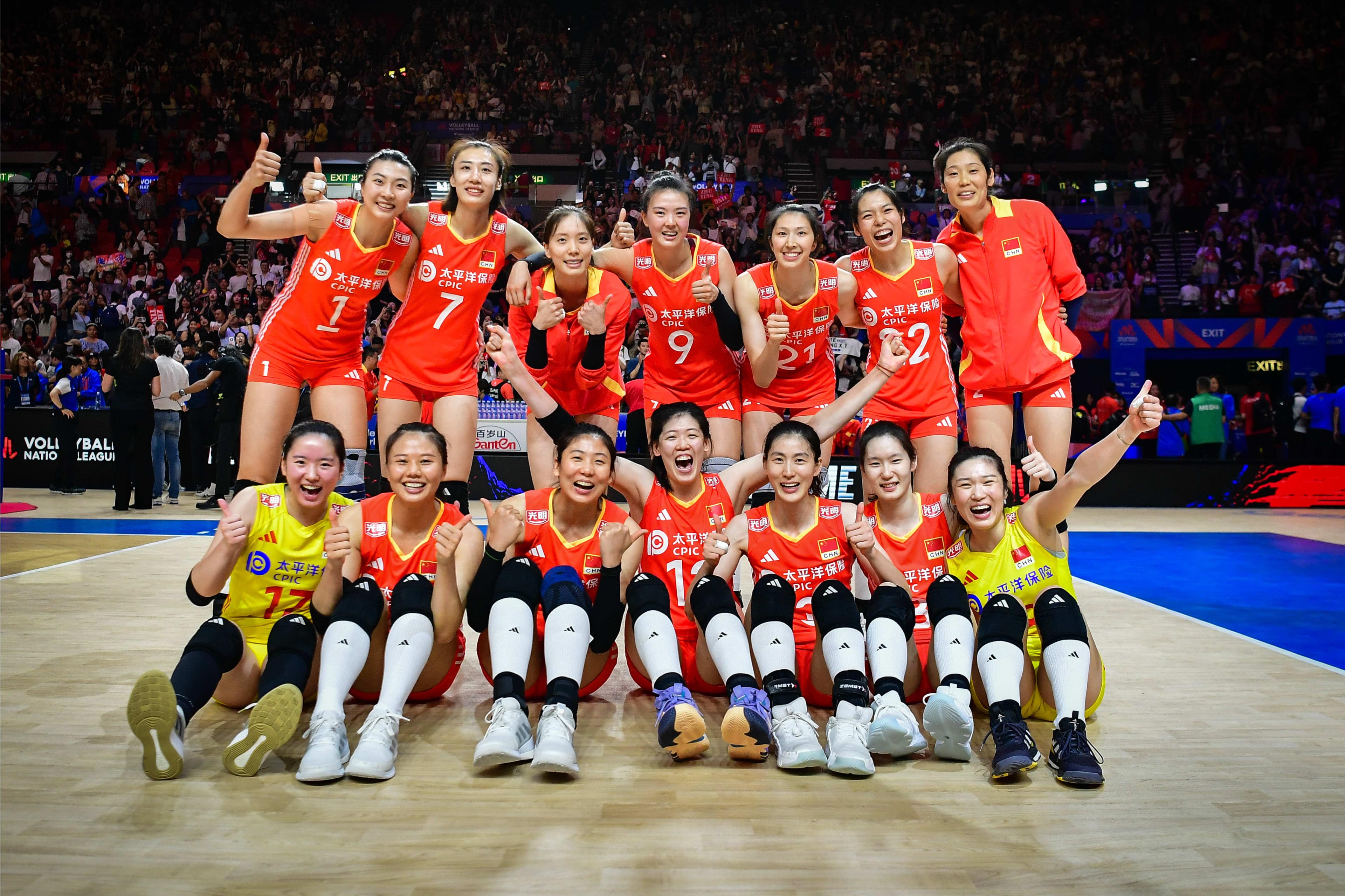 Brazil the new world's number one team as China upset Türkiye