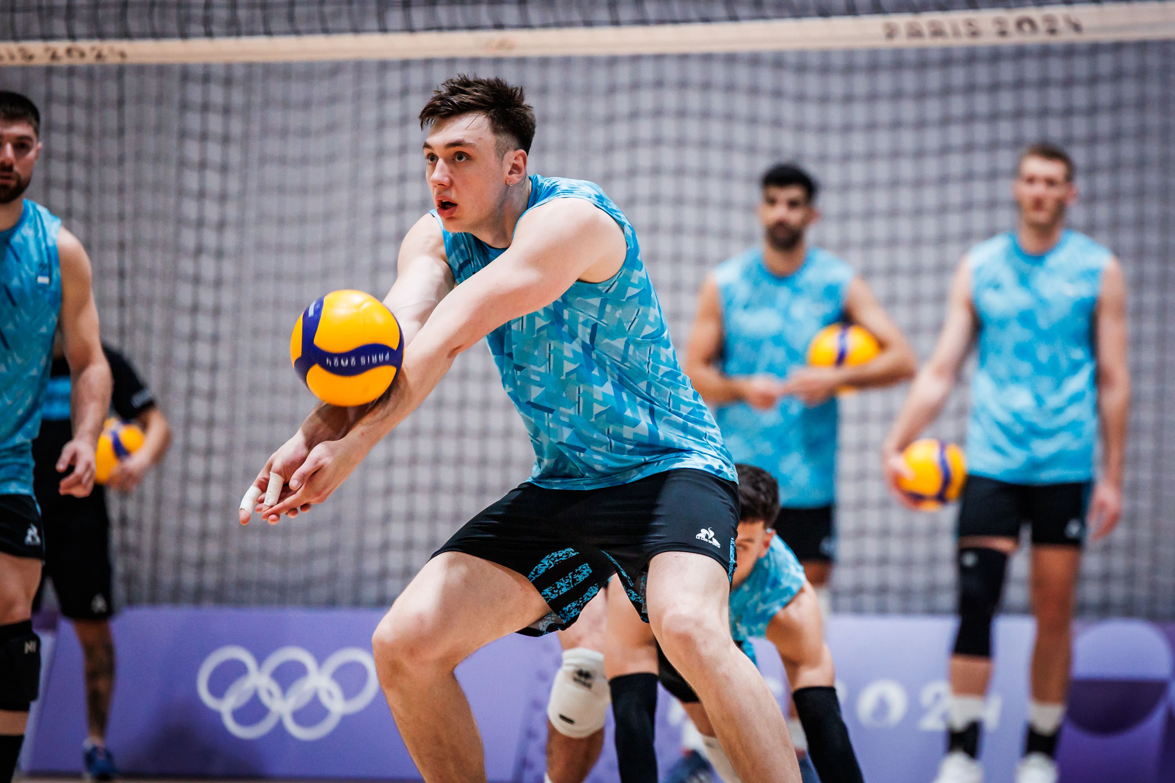 Volleyball stars excited for the start of Paris 2024