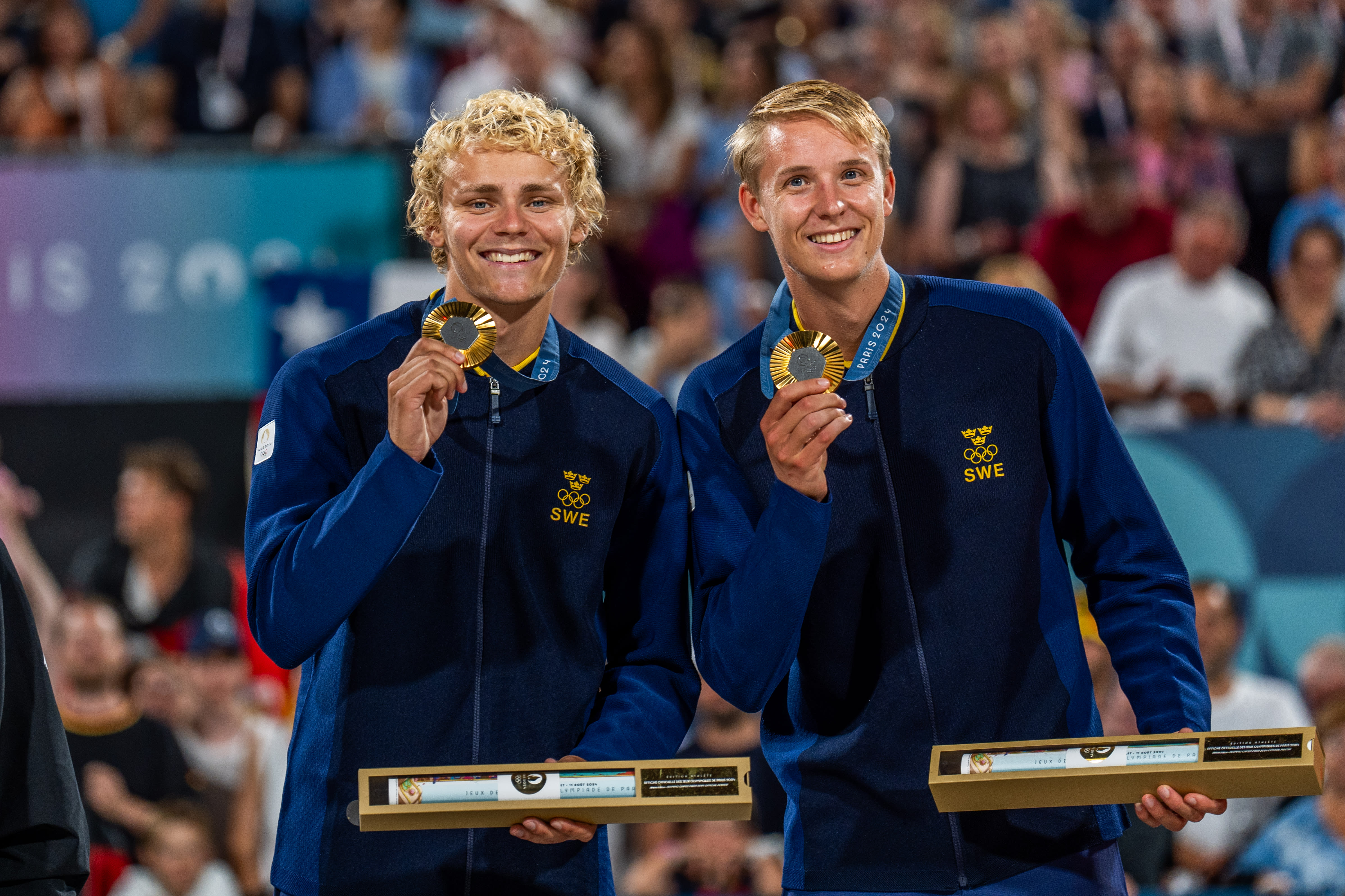 22-year-old Ahman & Hellvig storm to Olympic gold