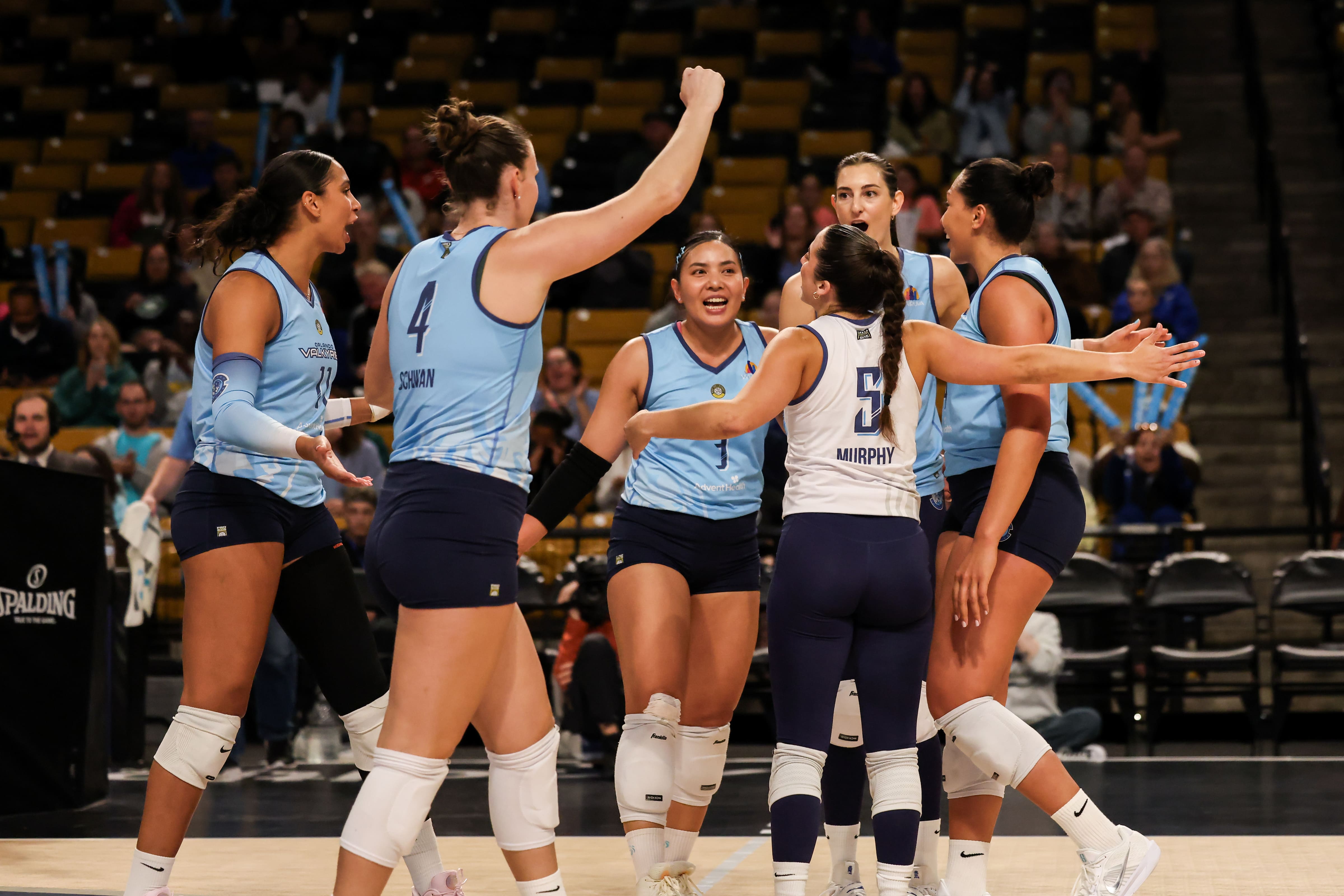 Valkyries up to second place in the Pro Volleyball Federation
