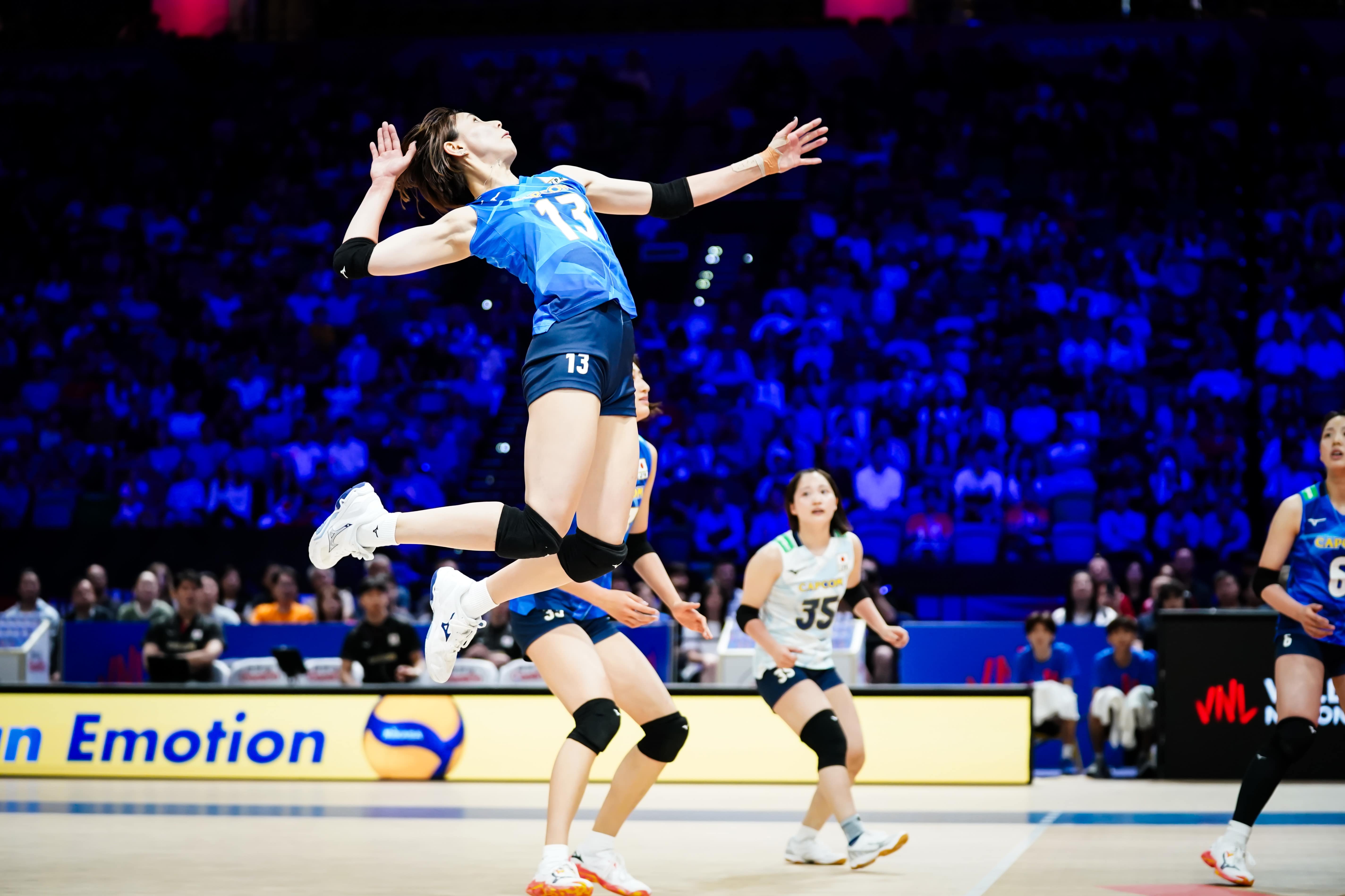 Japan mount reverse sweep of Thailand, Korea earn first VNL win
