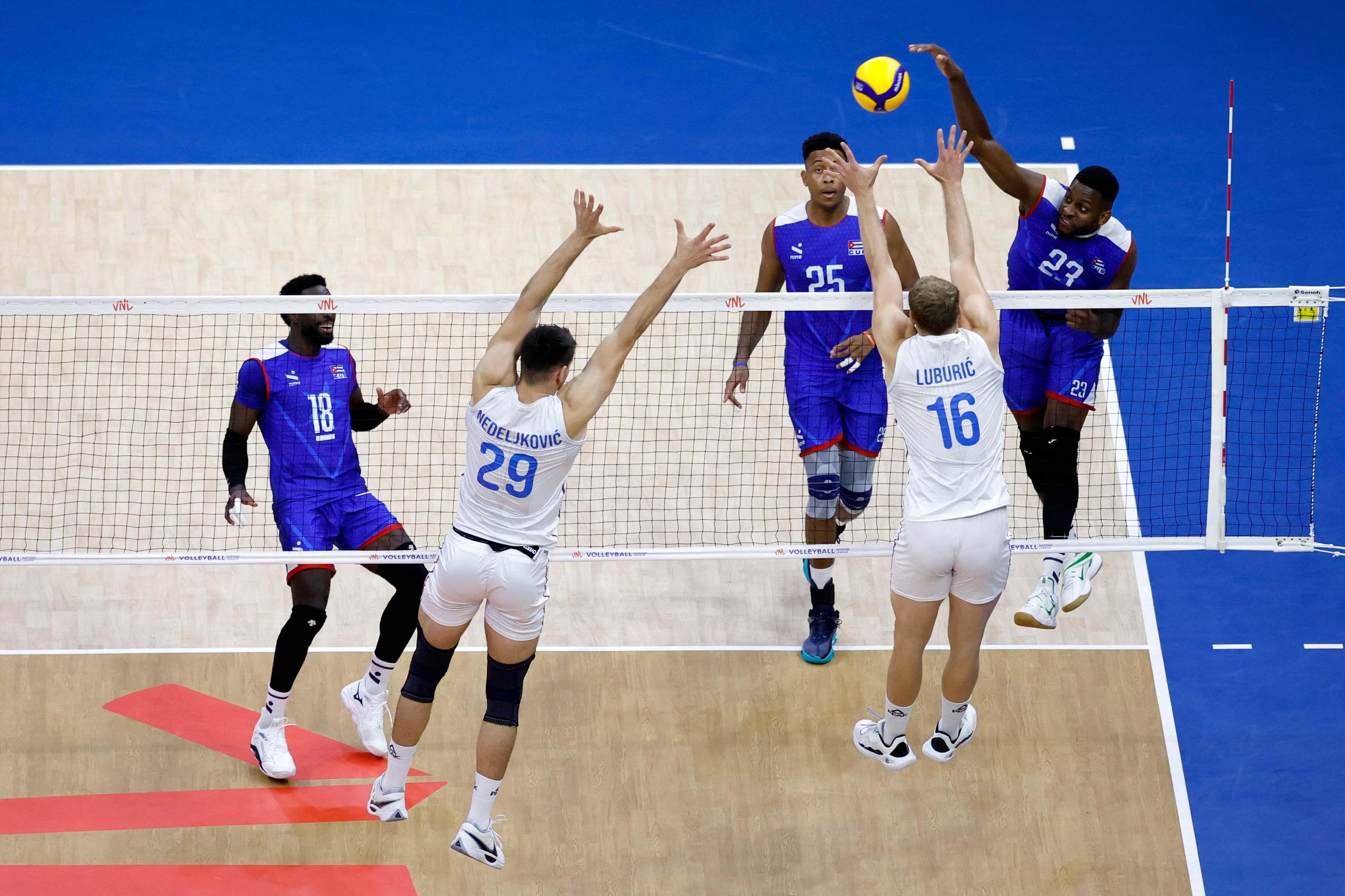 Cuba fight back to beat Serbia in Belgrade and keep rising