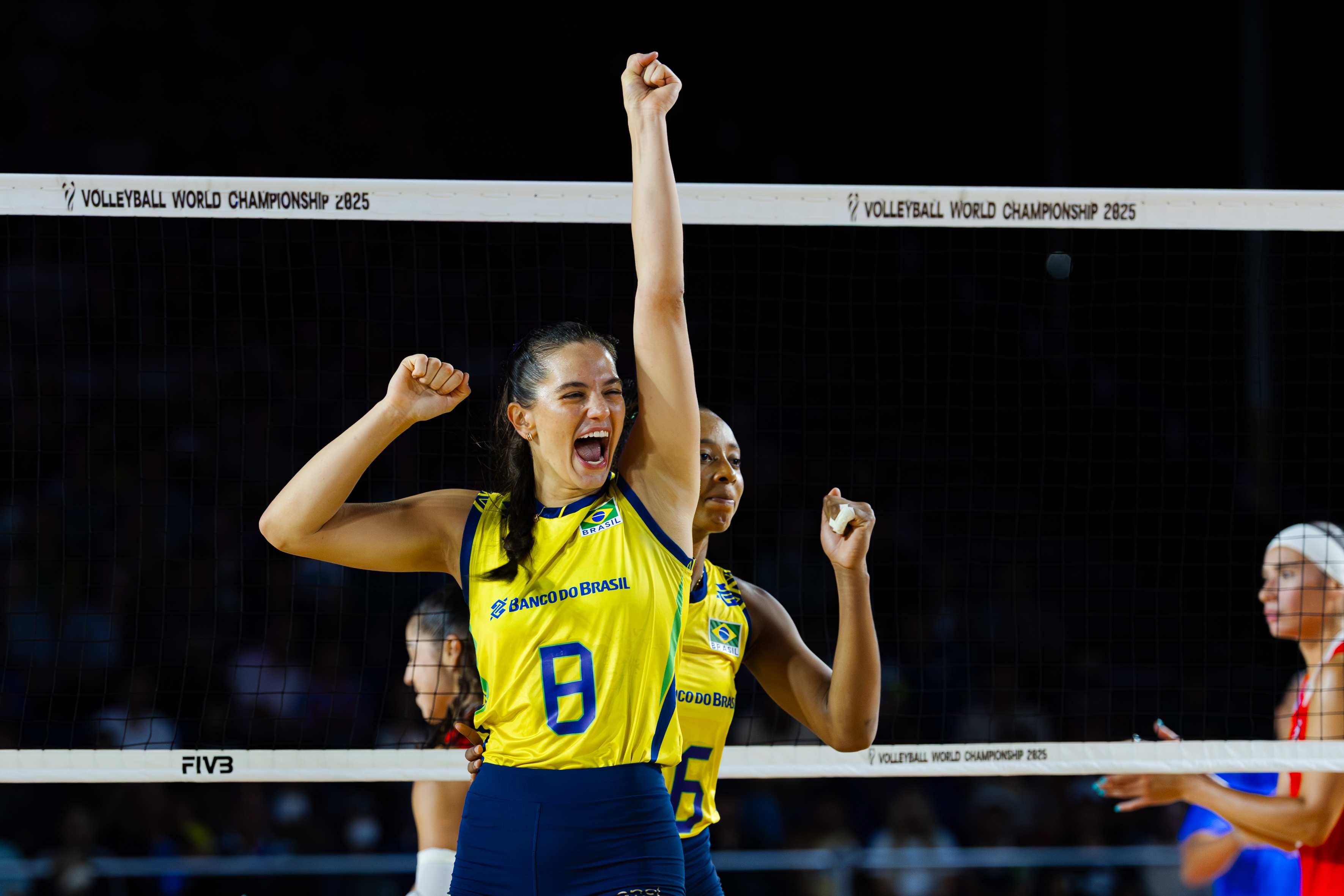 Brazil at the top in Pool C after sweep of Puerto Rico